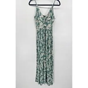 Angie | Dresses | Angie Large Floral Maxi Dress Twist Knot Cut Out ...
